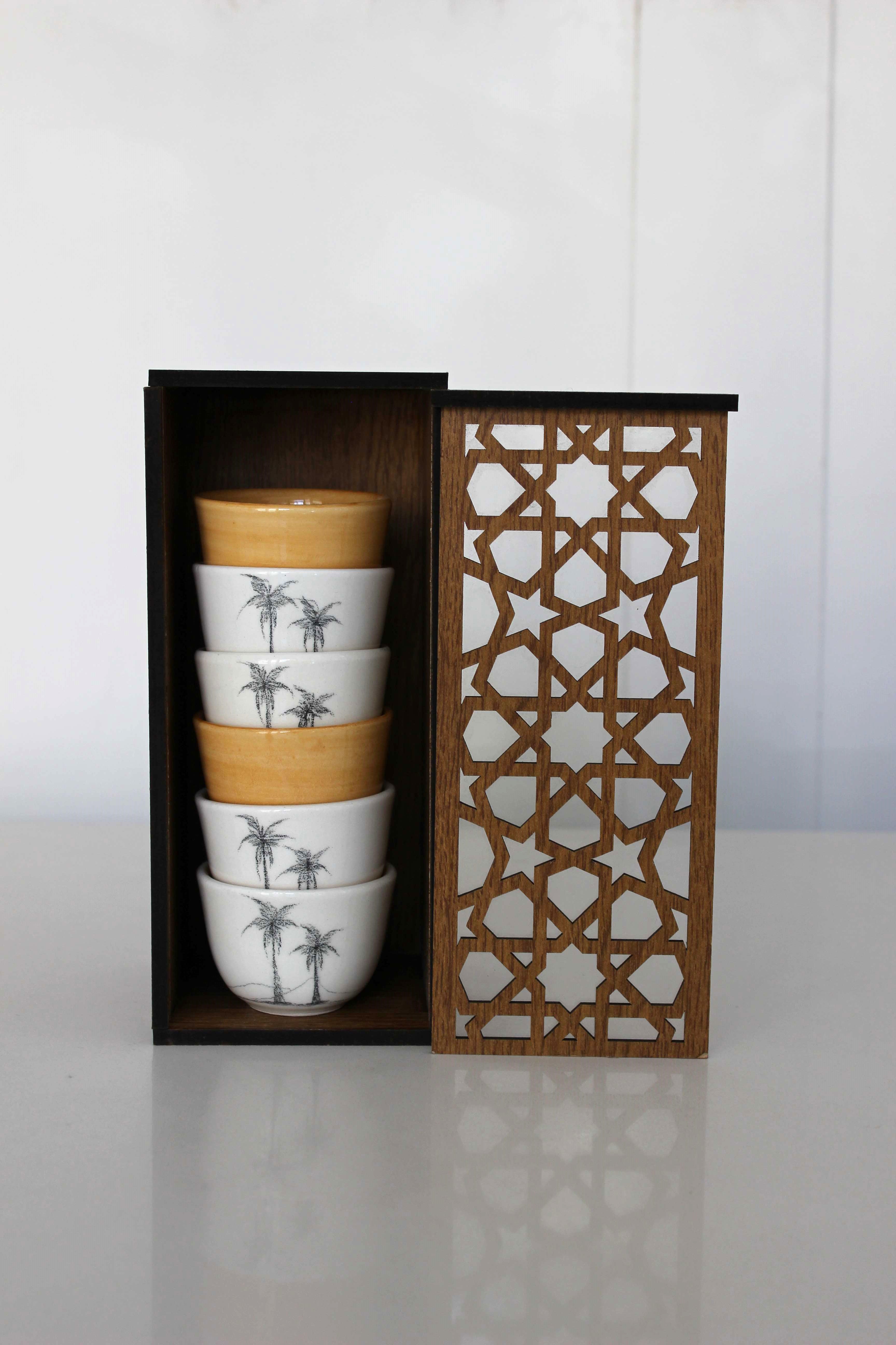 SAMEIM » Sahara Arabic Coffee Cups Set