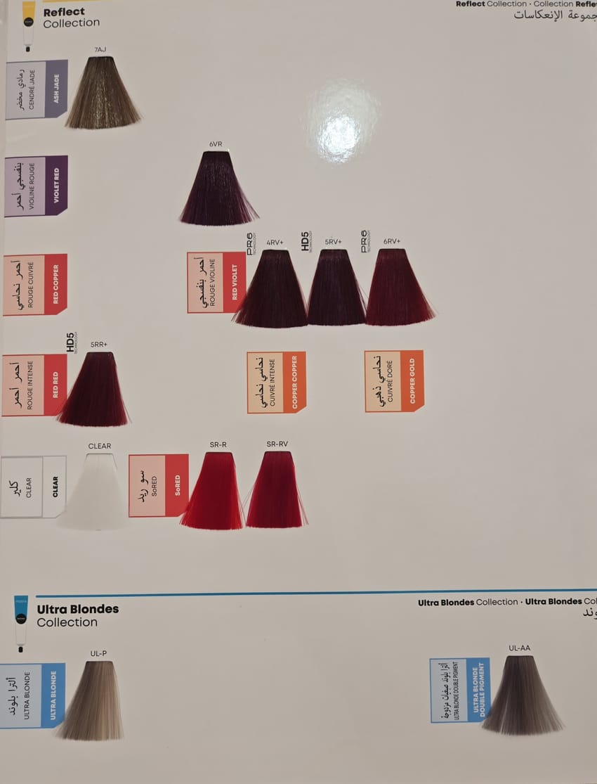 socolor colour chart